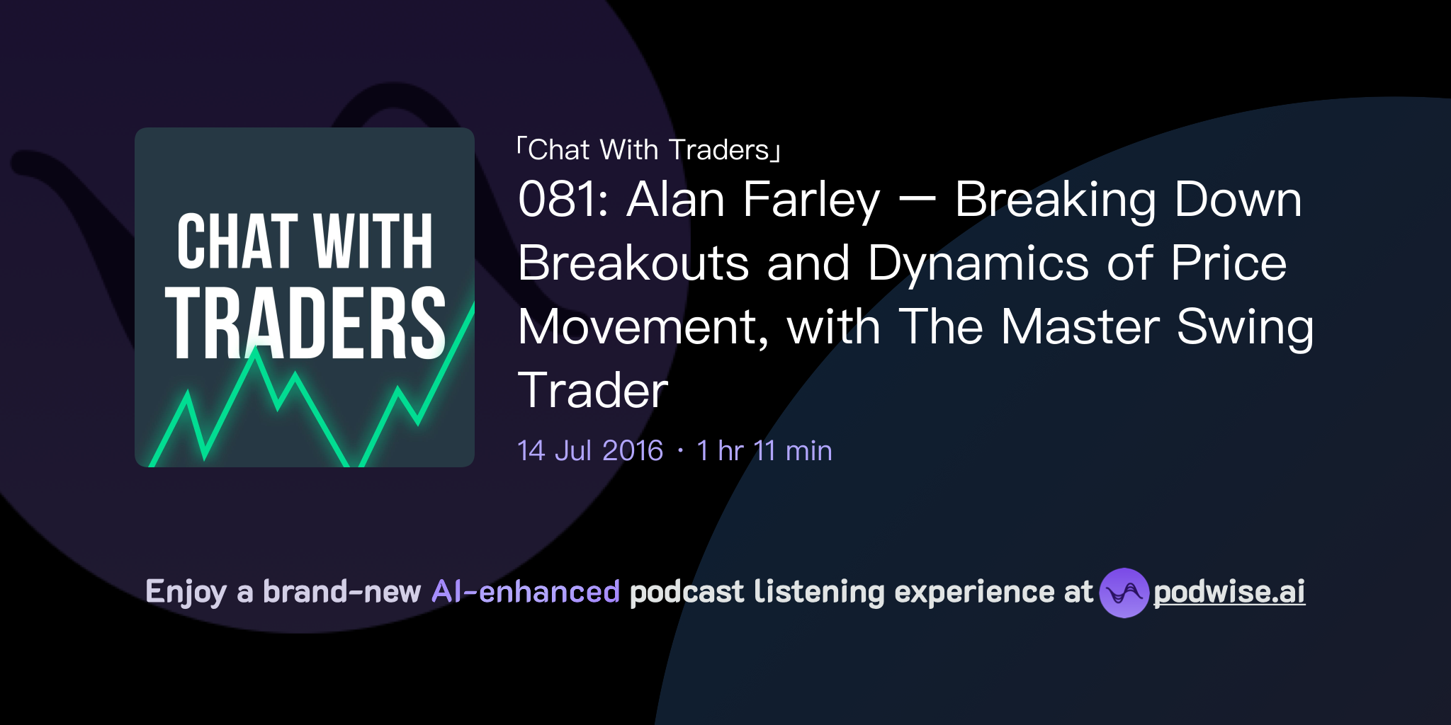 081: Alan Farley – Breaking Down Breakouts and Dynamics of Price ...