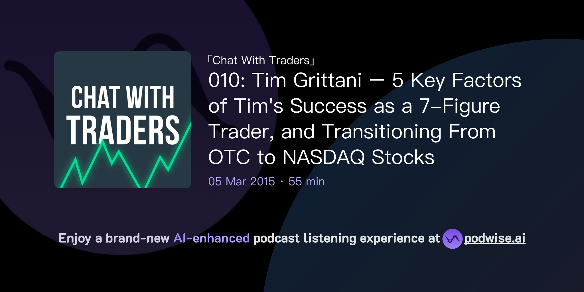 010: Tim Grittani – 5 Key Factors of Tim's Success as a 7-Figure Trader, and Transitioning From ...